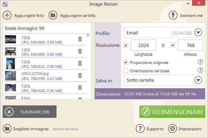 Image Resizer: Ridimensiona Gratuitamente Foto in Serie su Windows ...