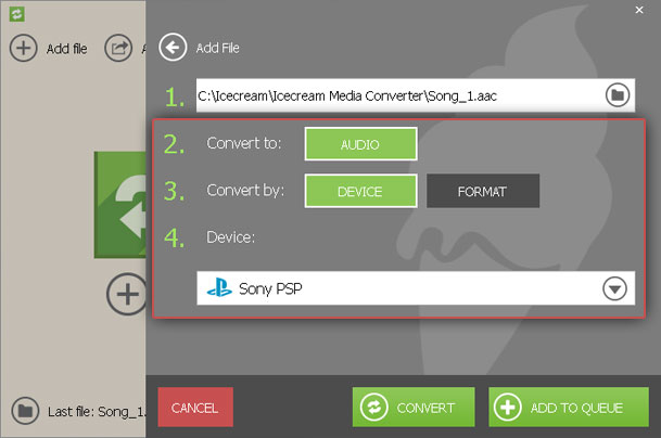 How to Download Music to PSP - Icecream Apps