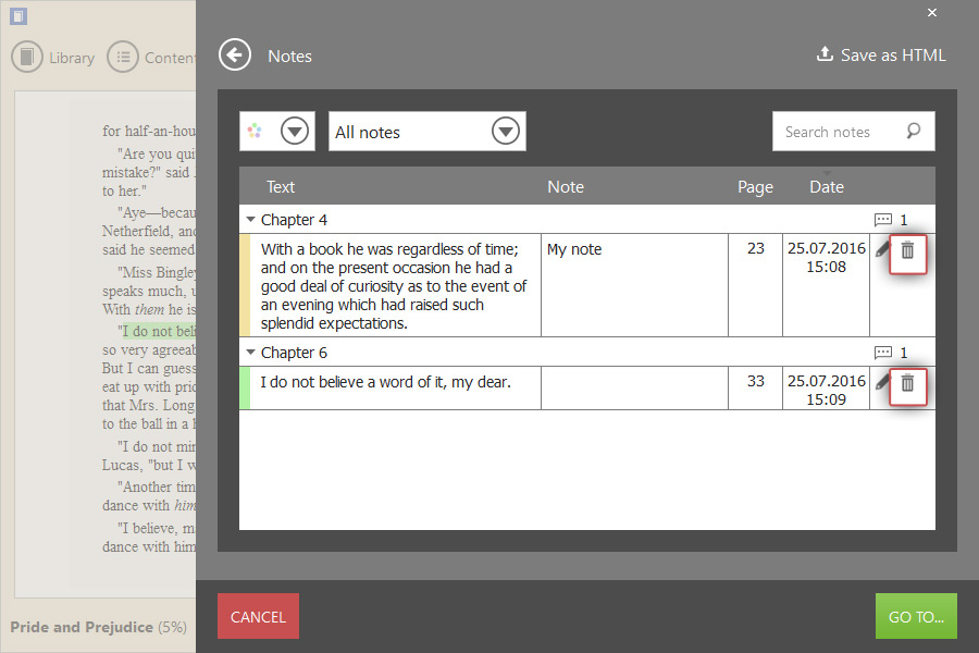 How To Remove Note Or Highlighting From A Book Icecream Apps